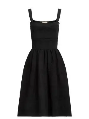 Elie Saab Midi Dress - Black