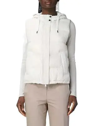 Brunello Cucinelli Padded Hooded Gilet - Neutrals
