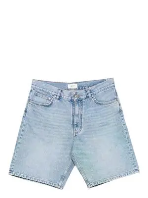 Nn07 Otis Belt-loop Shorts - Blue