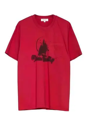 MASU Castle Pocket T-shirt - Red