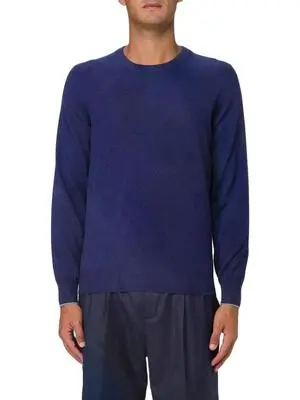 Brunello Cucinelli Fine-knit Cashmere V-neck Sweater - Blue
