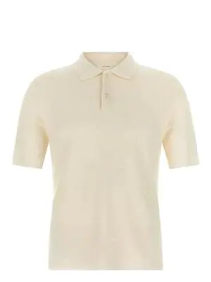 THE ROW Ravi Short-sleeve Polo Shirt - Neutrals