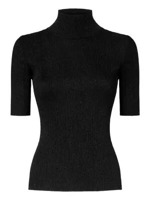MISSONI Ribbed Knit High-Neck Sweater