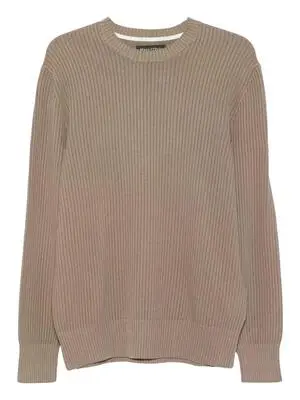 Marc O'polo Ribbed Knit Crew Neck Sweater - Neutrals