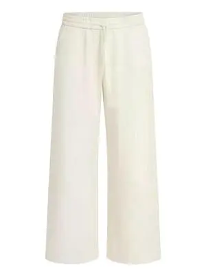 Sprwmn Elasticated Drawstring Track Pants - Neutrals