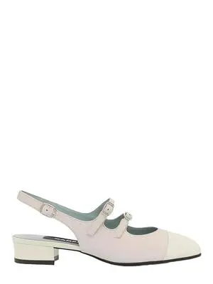 CAREL Buckled Slingback Pumps - Neutrals