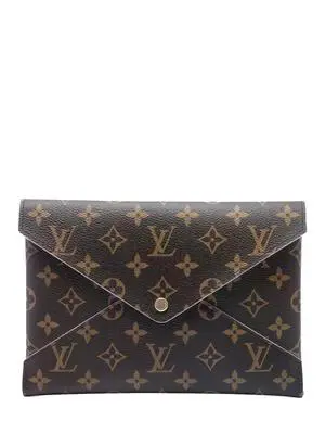 LOUIS VUITTON Monogram Pochette Kirigami Set Clutch Bag - Brown