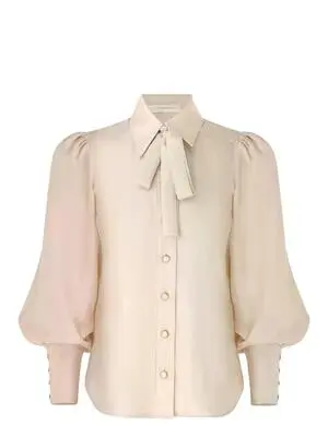 ZIMMERMANN Zimmermann Natura Blouson Shirt