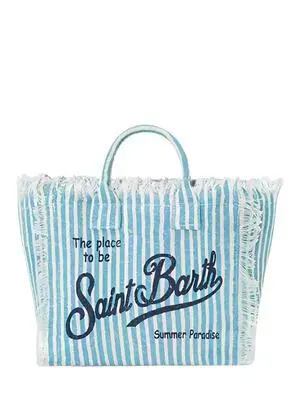 MC2 SAINT BARTH Colette Tote Bag - Blue