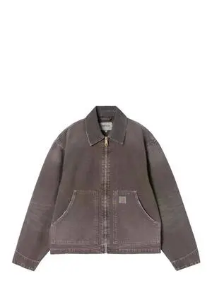 Carhartt Work In Progress Arcan Corduroy-collar Jacket - Brown