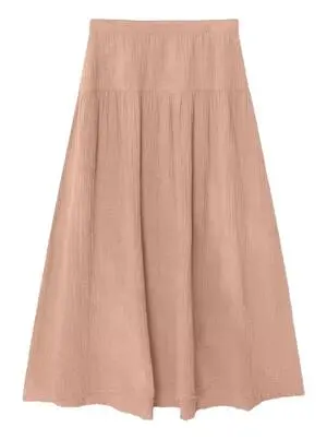 Xirena Evelyn Tiered Midi Skirt - Neutrals