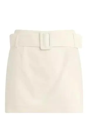 FAVORITE DAUGHTER Farrah Belted Skort - Neutrals