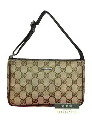 Gucci Gg Canvas Shoulder Bag - Neutrals