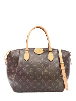 LOUIS VUITTON Monogram Turenne Mm Satchel - Brown