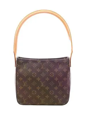 LOUIS VUITTON Monogram Looping Mm Shoulder Bag - Brown