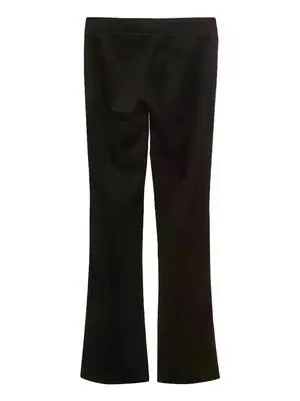 Gucci Gabardine Flared Trousers - Black