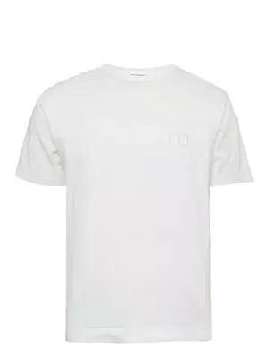 Dior Cd Logo-embroidered T-shirt - White