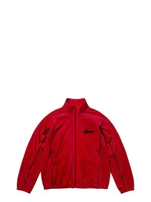 Supreme Long-sleeve Zip-up Track Jacket - Red