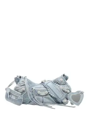 Balenciaga Le Cagole Small Shoulder Bag - Blue