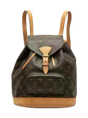 LOUIS VUITTON Monogram Montsouris Pm Backpack - Brown