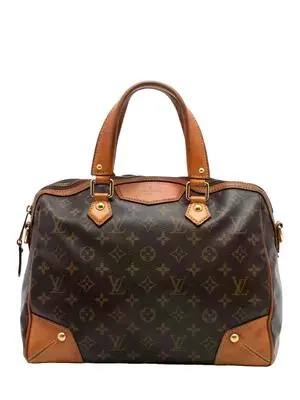 LOUIS VUITTON Monogram Retiro Pm Satchel - Brown