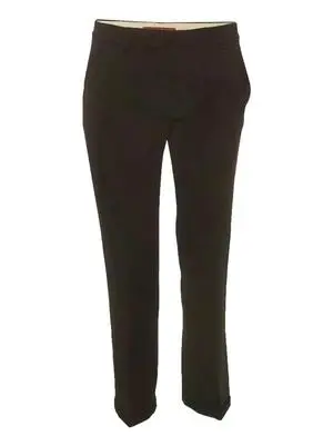 Max Mara Gabardine Slim-fit Trousers - Black