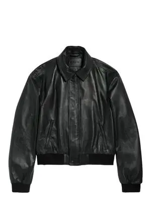 Balenciaga Collared Jacket - Black