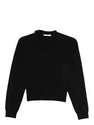 Givenchy Tie-neck Sweater - Black