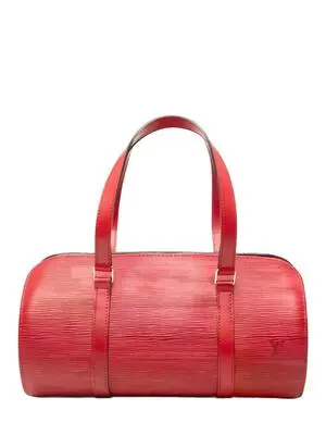 LOUIS VUITTON Epi Soufflot Handbag - Red