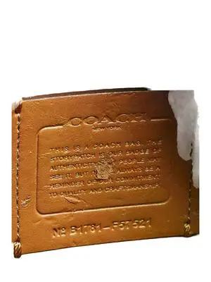 COACH VINTAGE Mini Bennett Satchel Bag - Brown