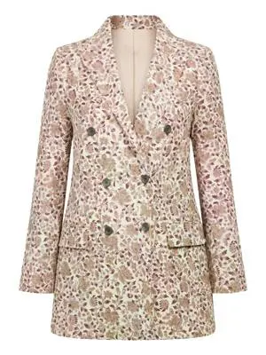 IBRIGU Double-breasted Coat - Neutrals