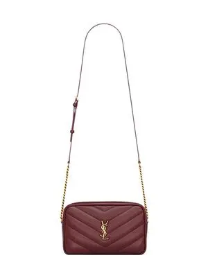Saint Laurent Loulou Mini Camera Bag - Brown