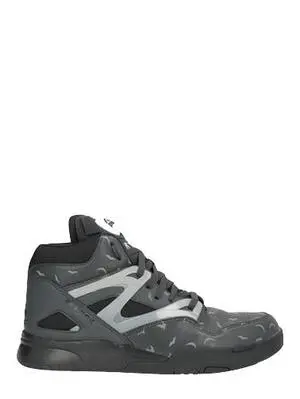 REEBOK Leather High-top Sneakers - Grey