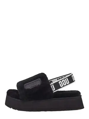 UGG UGG Disco Slide Platform Slippers Black
