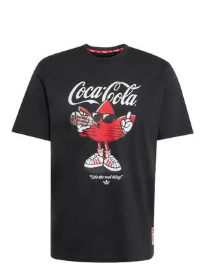 Adidas X Coca Cola Classic Sport Graphic Treffle T-shirt Asia Sizing - Black