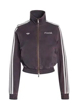 Adidas X Coca-cola Firebird Denim Track Jacket - Black