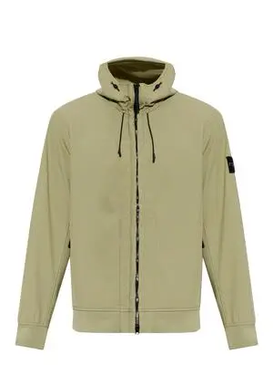 Stone Island Hooded Technical Jacket - Green