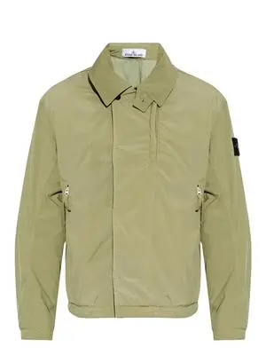 Stone Island Insulated Jacket With Pockets - Green