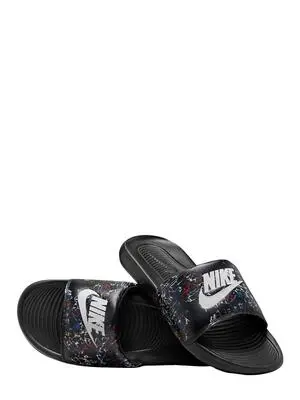 Nike Victori One Printed Slides - Black