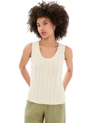 Varley Ayaka Wide Rib Tank - Pristine