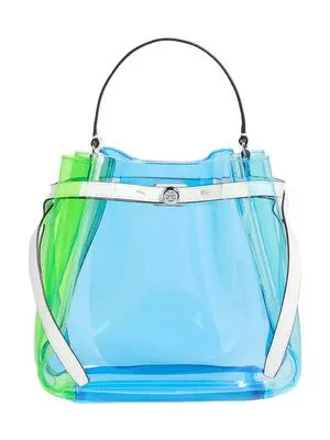 Tory Burch Tory Burch Romy Colorblock Jelly Bucket Bag Multi
