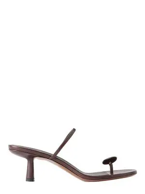 NEOUS Mondor Leather Sandals - Brown