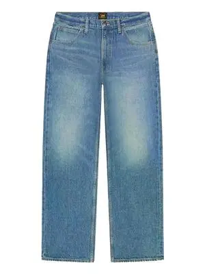 LEEM Asher Faded Straight Leg Jeans - Blue