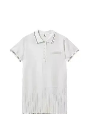 THE GARMENT Madison Pleated Dress - White