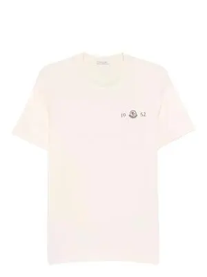 Moncler Logo-patch T-shirt - Neutrals