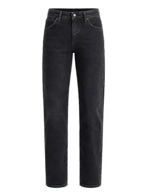 LEEM London Straight-leg Jeans - Black