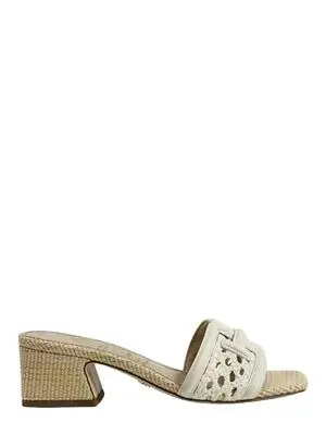 Sam Edelman Waylon Woven Mules - Neutrals