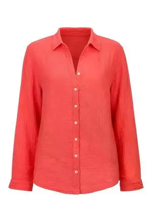 Xirena Scout V-neck Shirt - Red
