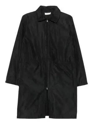THE ROW Aldara Zip-up Coat - Black