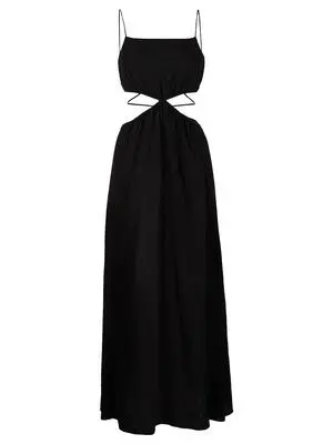 Simkhai Amora Cut-out Detail Dress - Black